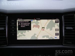 Grey Skoda Kodiaq 2017 in Riga, with an engine capacity of 2.00 L and mileage of 0 thousand km for 16750 €, photo 17 on AUTOMOTO.COM.LV
