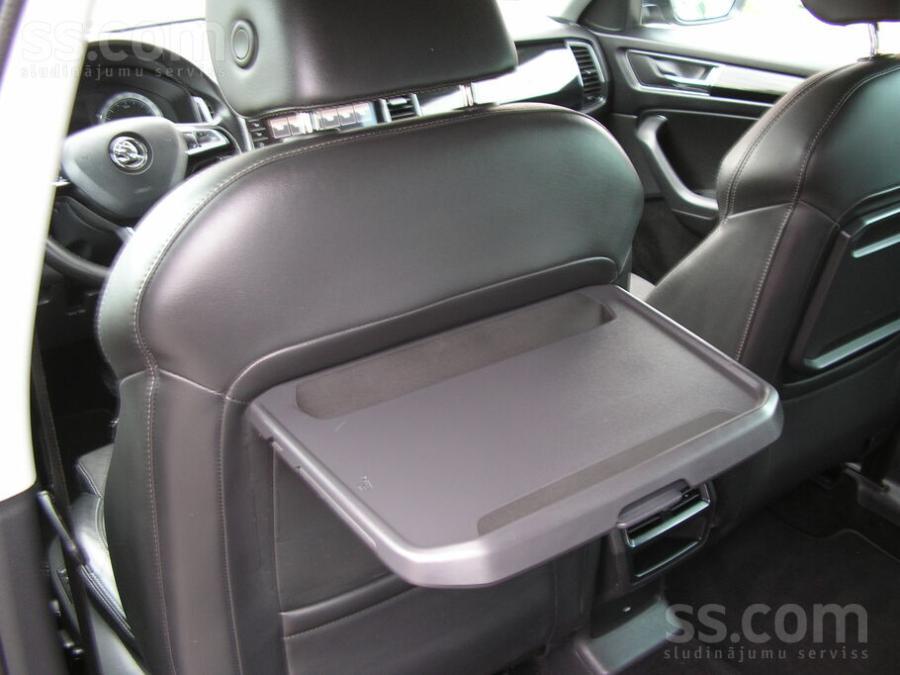 Grey Skoda Kodiaq 2017 in Riga, with an engine capacity of 2.00 L and mileage of 0 thousand km for 16750 €, photo 24 on AUTOMOTO.COM.LV