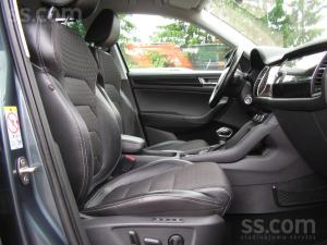 Grey Skoda Kodiaq 2017 in Riga, with an engine capacity of 2.00 L and mileage of 0 thousand km for 16750 €, photo 30 on AUTOMOTO.COM.LV