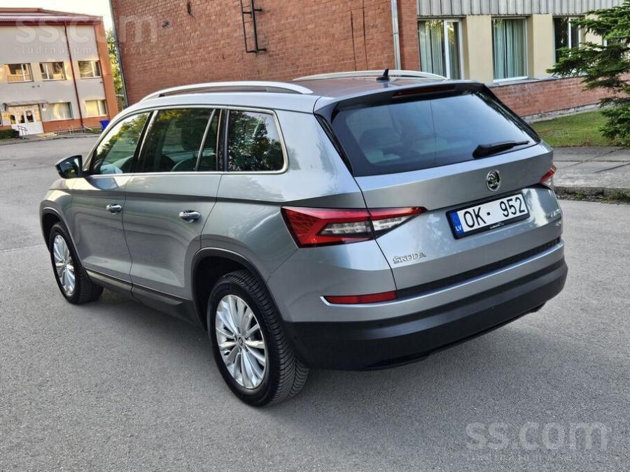 Pelēks Skoda Kodiaq 2017 Jēkabpils, ar dzinēja tilpumu 2.00 L un nobraukumu 268 tūkst. km par 17990 €, foto 9 vietnē AUTOMOTO.COM.LV