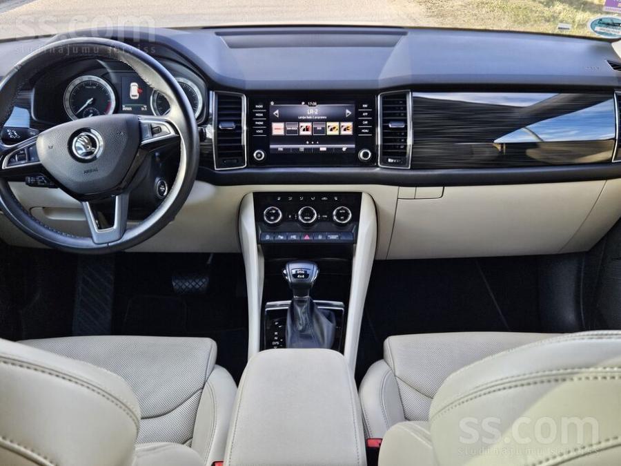 Pelēks Skoda Kodiaq 2017 Jēkabpils, ar dzinēja tilpumu 2.00 L un nobraukumu 268 tūkst. km par 17990 €, foto 18 vietnē AUTOMOTO.COM.LV