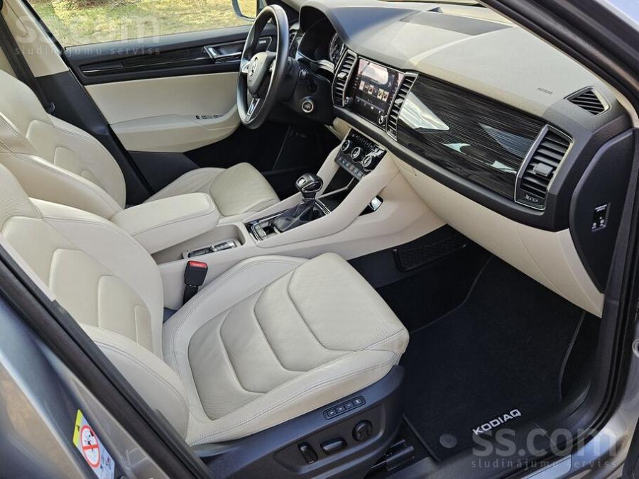 Pelēks Skoda Kodiaq 2017 Jēkabpils, ar dzinēja tilpumu 2.00 L un nobraukumu 268 tūkst. km par 17990 €, foto 27 vietnē AUTOMOTO.COM.LV