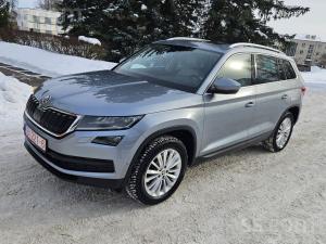 Grey Skoda Kodiaq 2017 in Jekabpils, with an engine capacity of 2.00 L and mileage of 268 thousand km for 18490 €, photo  on AUTOMOTO.COM.LV