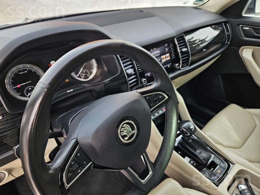 Pelēks Skoda Kodiaq 2017 Jēkabpils, ar dzinēja tilpumu 2.00 L un nobraukumu 268 tūkst. km par 18490 €, foto 12 vietnē AUTOMOTO.COM.LV