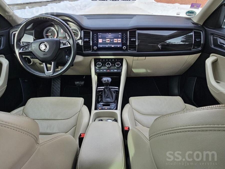 Pelēks Skoda Kodiaq 2017 Jēkabpils, ar dzinēja tilpumu 2.00 L un nobraukumu 268 tūkst. km par 18490 €, foto 21 vietnē AUTOMOTO.COM.LV