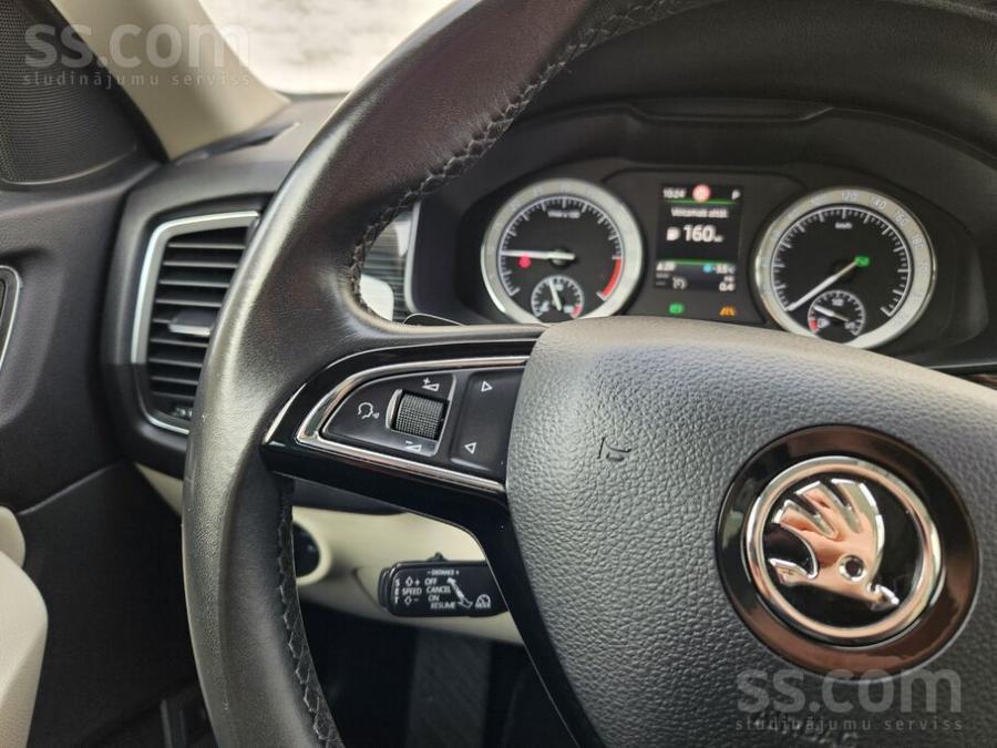Pelēks Skoda Kodiaq 2017 Jēkabpils, ar dzinēja tilpumu 2.00 L un nobraukumu 268 tūkst. km par 18490 €, foto 32 vietnē AUTOMOTO.COM.LV