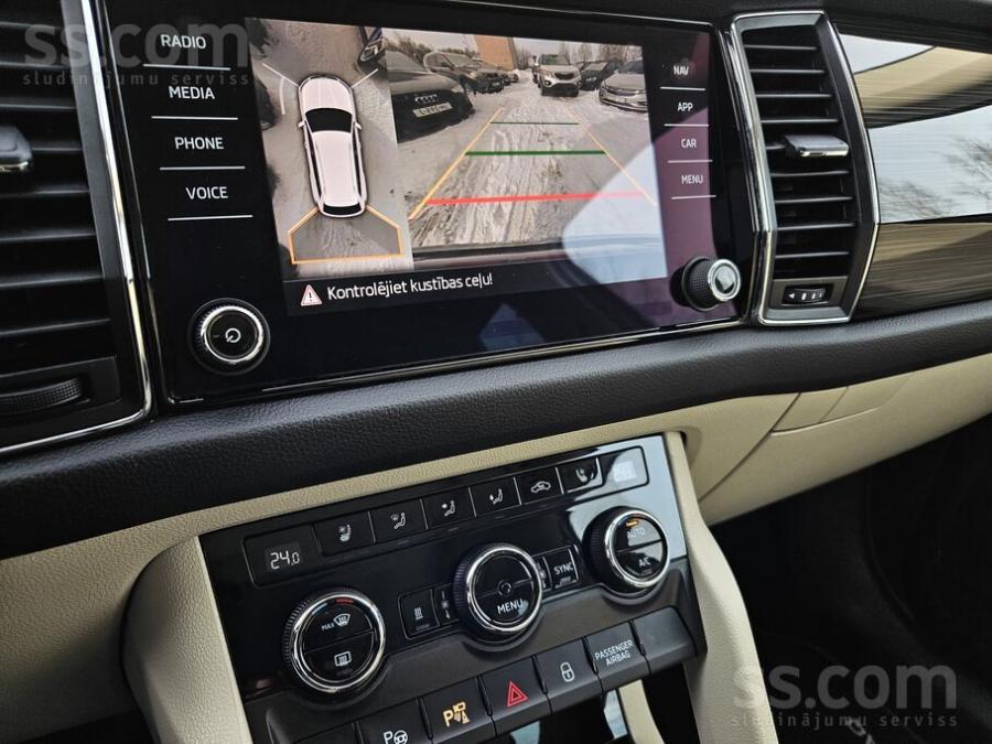 Pelēks Skoda Kodiaq 2017 Jēkabpils, ar dzinēja tilpumu 2.00 L un nobraukumu 268 tūkst. km par 18490 €, foto 34 vietnē AUTOMOTO.COM.LV