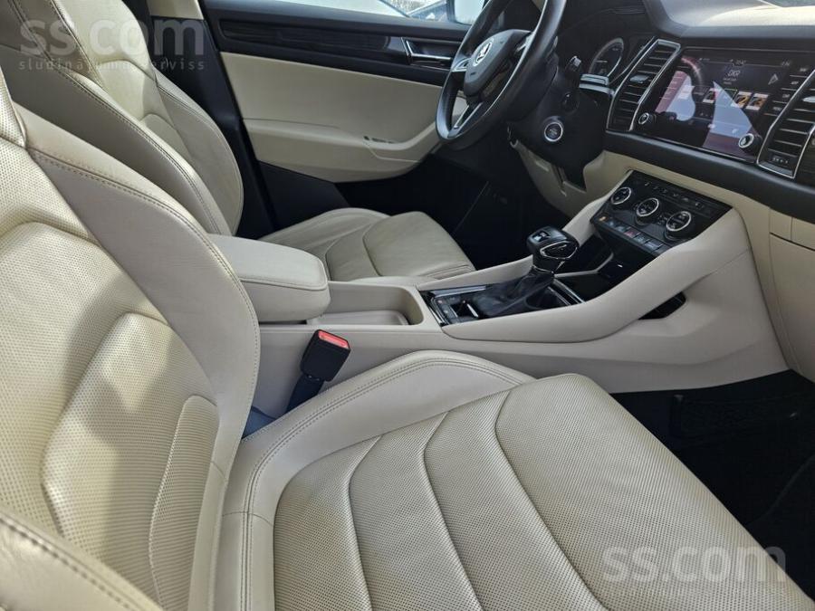 Pelēks Skoda Kodiaq 2017 Jēkabpils, ar dzinēja tilpumu 2.00 L un nobraukumu 268 tūkst. km par 18490 €, foto 35 vietnē AUTOMOTO.COM.LV