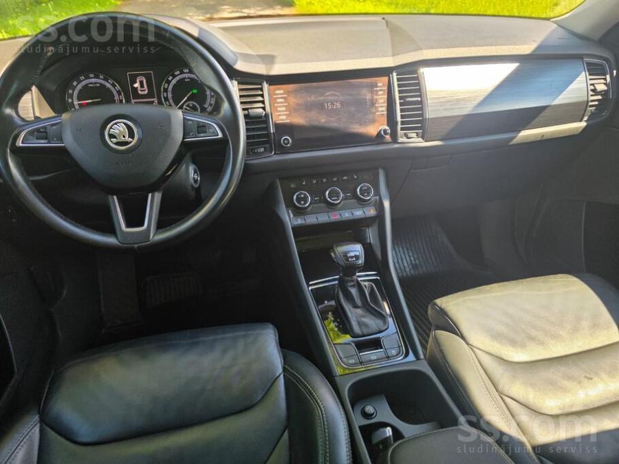 Серый Шкода Kodiaq 2017 в Рига, объемом двигателя 2.00 л и пробегом 279 тыс. км за 16750 €, фото 6 на AUTOMOTO.COM.LV