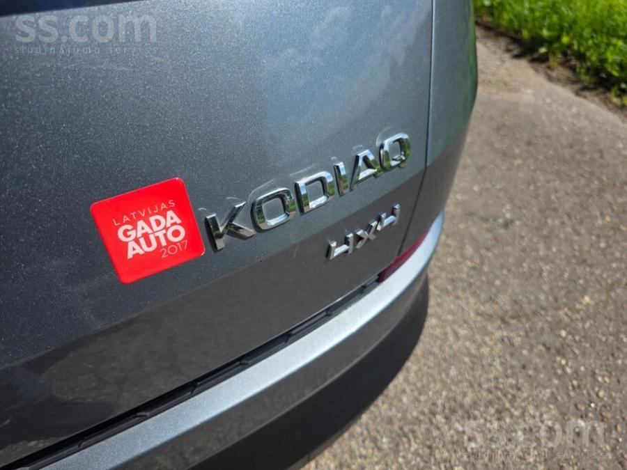 Серый Шкода Kodiaq 2017 в Рига, объемом двигателя 2.00 л и пробегом 279 тыс. км за 16750 €, фото 10 на AUTOMOTO.COM.LV