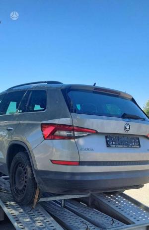 Grey Skoda Kodiaq 2017 in Marijampole, with an engine capacity of 1.40 L and mileage of 131 thousand km for 6999 €, photo 4 on AUTOMOTO.COM.LV