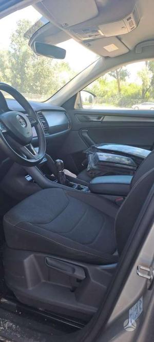 Grey Skoda Kodiaq 2017 in Marijampole, with an engine capacity of 1.40 L and mileage of 131 thousand km for 6999 €, photo 7 on AUTOMOTO.COM.LV