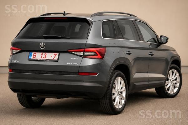 Grey Skoda Kodiaq 2017 in Tukums, with an engine capacity of 2.00 L and mileage of 247 thousand km for 15500 €, photo 3 on AUTOMOTO.COM.LV