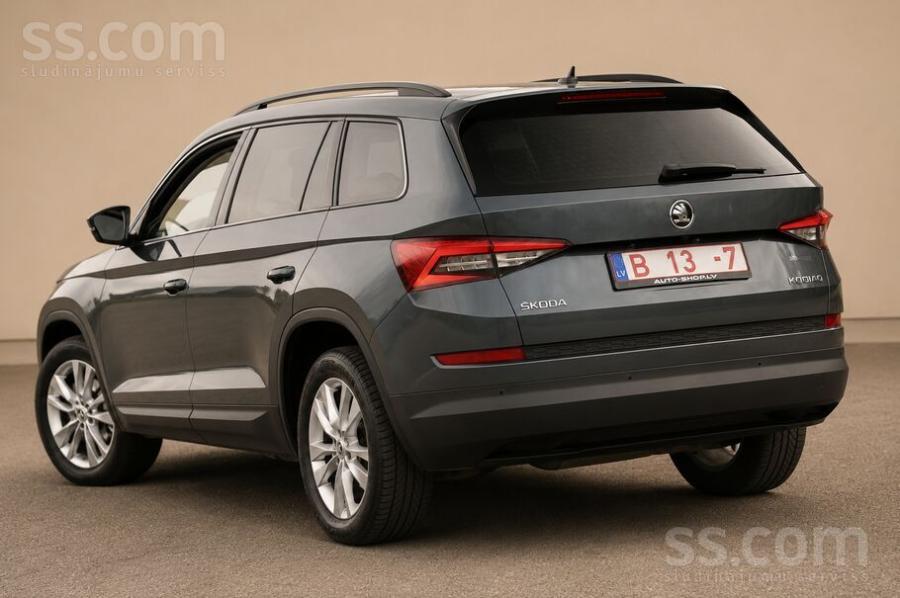 Grey Skoda Kodiaq 2017 in Tukums, with an engine capacity of 2.00 L and mileage of 247 thousand km for 15500 €, photo 5 on AUTOMOTO.COM.LV