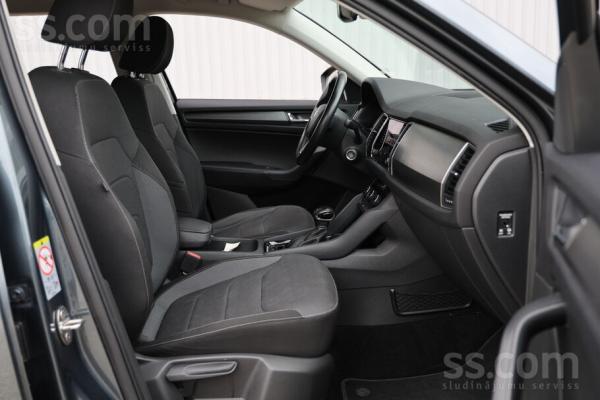 Grey Skoda Kodiaq 2017 in Tukums, with an engine capacity of 2.00 L and mileage of 247 thousand km for 15500 €, photo 6 on AUTOMOTO.COM.LV