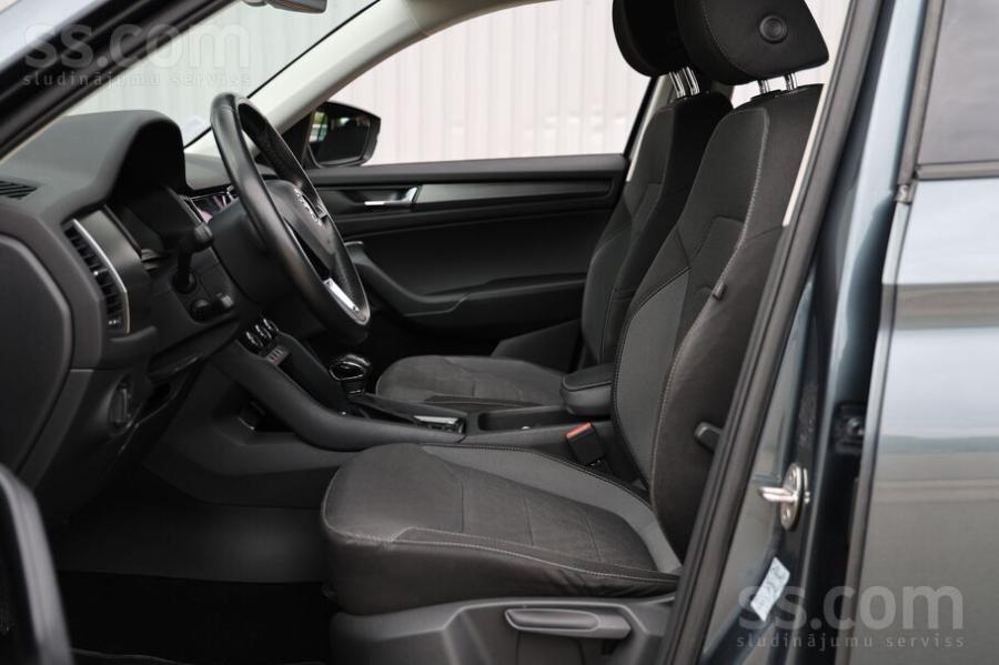 Grey Skoda Kodiaq 2017 in Tukums, with an engine capacity of 2.00 L and mileage of 247 thousand km for 15500 €, photo 9 on AUTOMOTO.COM.LV
