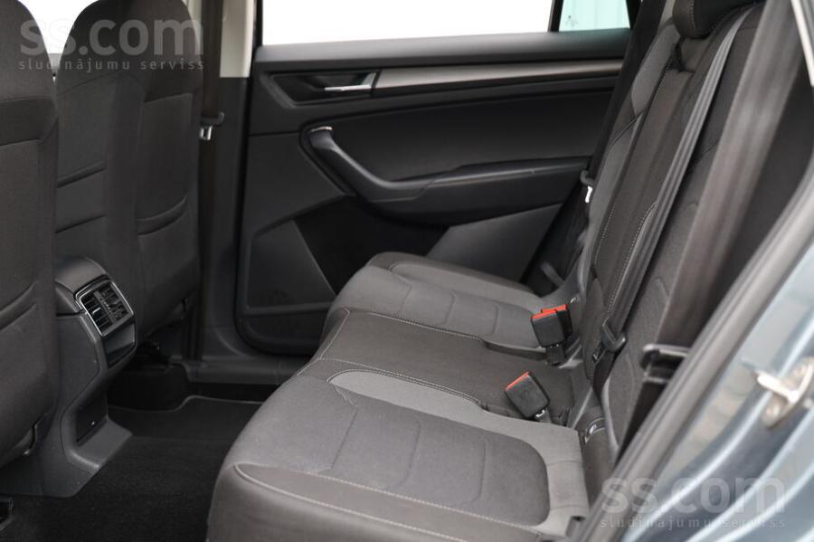 Grey Skoda Kodiaq 2017 in Tukums, with an engine capacity of 2.00 L and mileage of 247 thousand km for 15500 €, photo 11 on AUTOMOTO.COM.LV