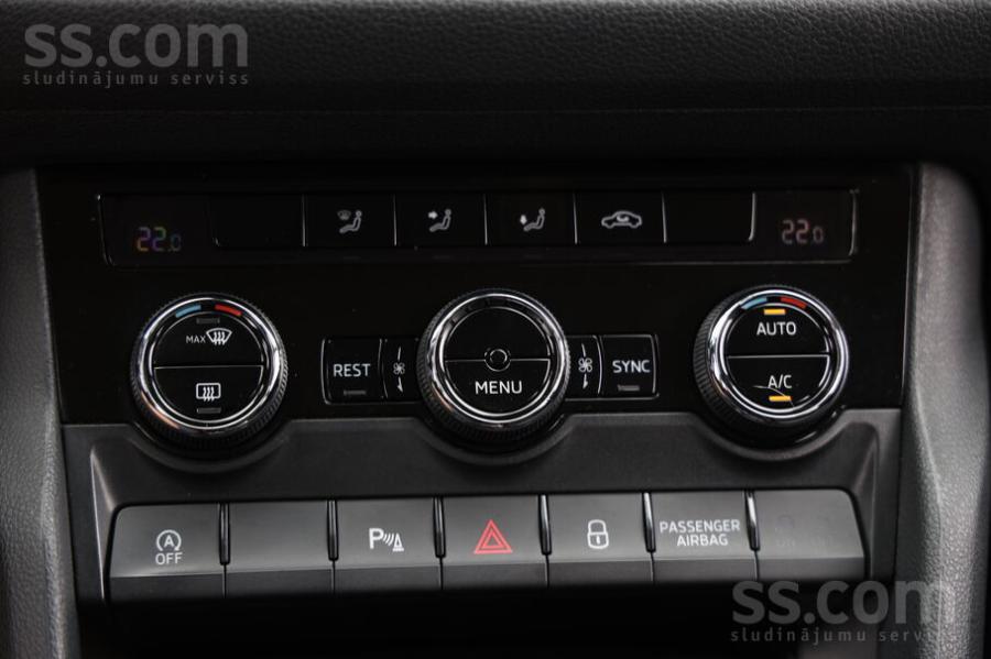 Grey Skoda Kodiaq 2017 in Tukums, with an engine capacity of 2.00 L and mileage of 247 thousand km for 15500 €, photo 15 on AUTOMOTO.COM.LV