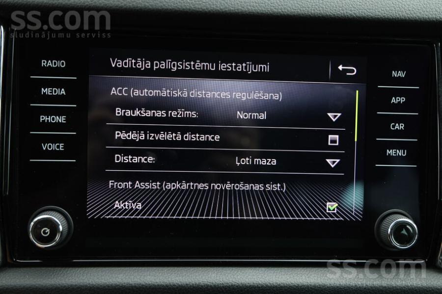 Grey Skoda Kodiaq 2017 in Tukums, with an engine capacity of 2.00 L and mileage of 247 thousand km for 15500 €, photo 19 on AUTOMOTO.COM.LV