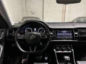 Grey Skoda Kodiaq 2017 in Klaipeda, with an engine capacity of 1.97 L and mileage of 242 thousand km for 18500 €, photo 12 on AUTOMOTO.COM.LV