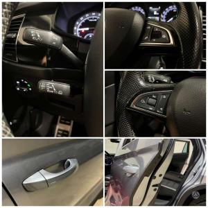 Grey Skoda Kodiaq 2017 in Klaipeda, with an engine capacity of 1.97 L and mileage of 242 thousand km for 18500 €, photo 23 on AUTOMOTO.COM.LV