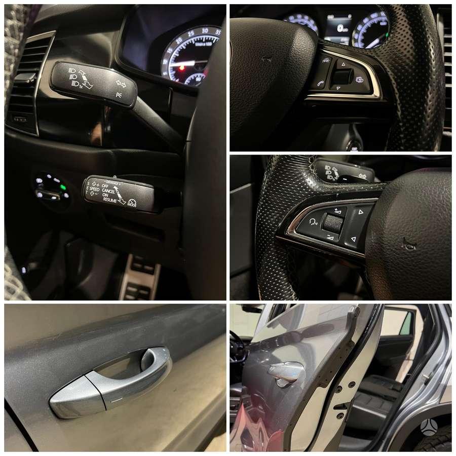 Grey Skoda Kodiaq 2017 in Klaipeda, with an engine capacity of 1.97 L and mileage of 242 thousand km for 18500 €, photo 23 on AUTOMOTO.COM.LV