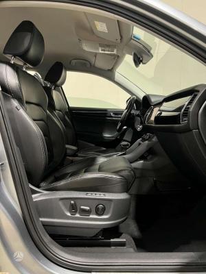 Grey Skoda Kodiaq 2017 in Klaipeda, with an engine capacity of 1.97 L and mileage of 242 thousand km for 18500 €, photo 29 on AUTOMOTO.COM.LV