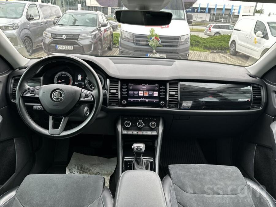 Серый Шкода Kodiaq 2017 в Рига, объемом двигателя 1.40 л и пробегом 100 тыс. км за 19300 €, фото 8 на AUTOMOTO.COM.LV