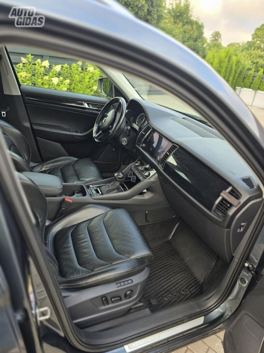 Pelēks Skoda Kodiaq 2017 Klaipėda, ar dzinēja tilpumu 2.00 L un nobraukumu 202 tūkst. km par 16800 €, foto 10 vietnē AUTOMOTO.COM.LV