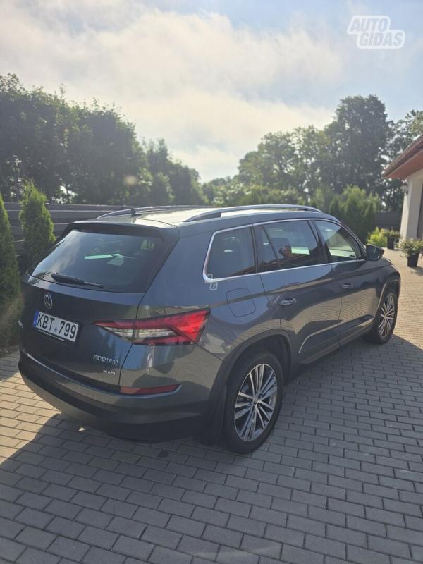 Grey Skoda Kodiaq 2017 in Klaipeda, with an engine capacity of 2.00 L and mileage of 202 thousand km for 15900 €, photo 6 on AUTOMOTO.COM.LV
