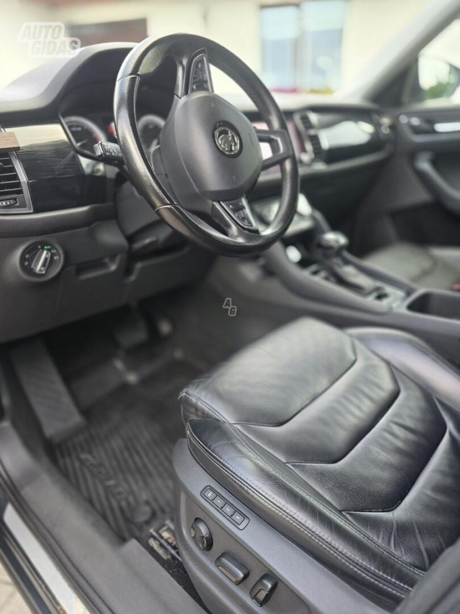 Pelēks Skoda Kodiaq 2017 Klaipėda, ar dzinēja tilpumu 2.00 L un nobraukumu 202 tūkst. km par 15900 €, foto 12 vietnē AUTOMOTO.COM.LV