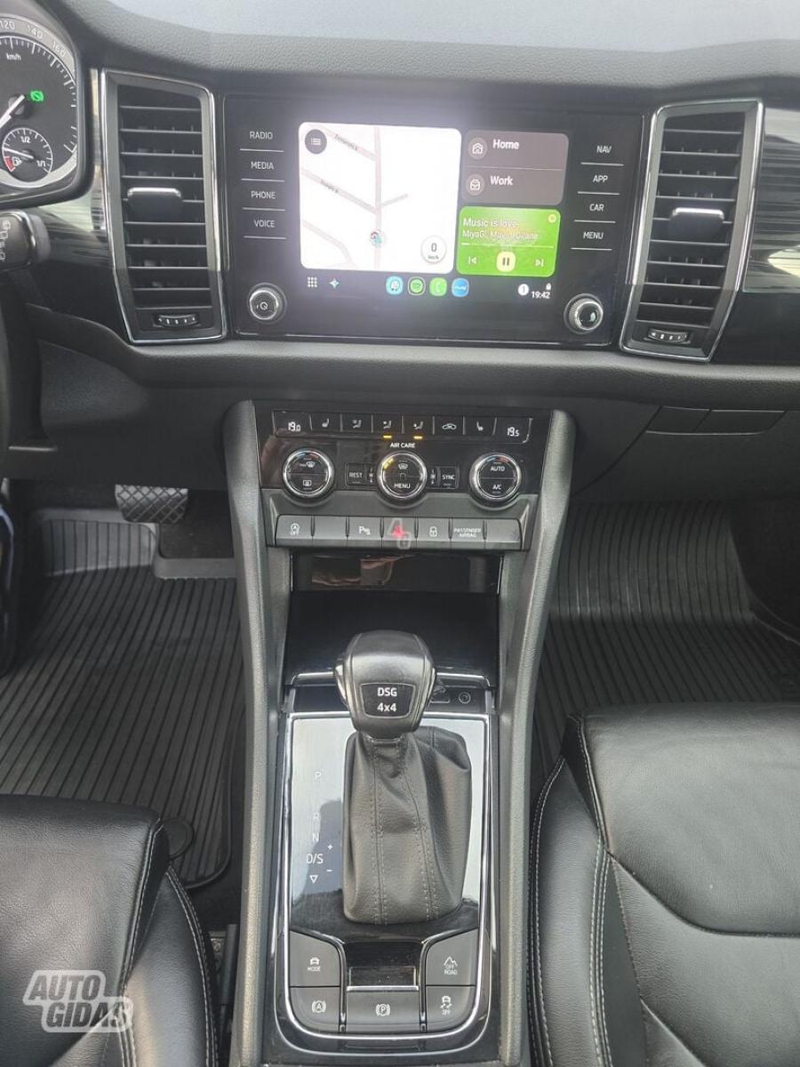 Pelēks Skoda Kodiaq 2017 Klaipėda, ar dzinēja tilpumu 2.00 L un nobraukumu 202 tūkst. km par 15900 €, foto 18 vietnē AUTOMOTO.COM.LV
