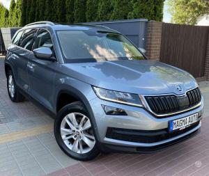 Grey Skoda Kodiaq 2017 in Marijampole, with an engine capacity of 1.97 L and mileage of 278 thousand km for 17999 €, photo 7 on AUTOMOTO.COM.LV
