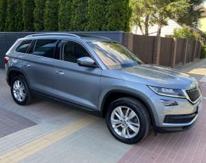 Grey Skoda Kodiaq 2017 in Marijampole, with an engine capacity of 1.97 L and mileage of 278 thousand km for 17999 €, photo 11 on AUTOMOTO.COM.LV