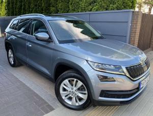 Grey Skoda Kodiaq 2017 in Marijampole, with an engine capacity of 1.97 L and mileage of 278 thousand km for 17999 €, photo 13 on AUTOMOTO.COM.LV