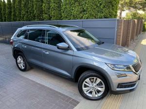 Grey Skoda Kodiaq 2017 in Marijampole, with an engine capacity of 1.97 L and mileage of 278 thousand km for 17999 €, photo 14 on AUTOMOTO.COM.LV