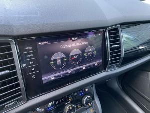 Grey Skoda Kodiaq 2017 in Marijampole, with an engine capacity of 1.97 L and mileage of 278 thousand km for 17999 €, photo 34 on AUTOMOTO.COM.LV