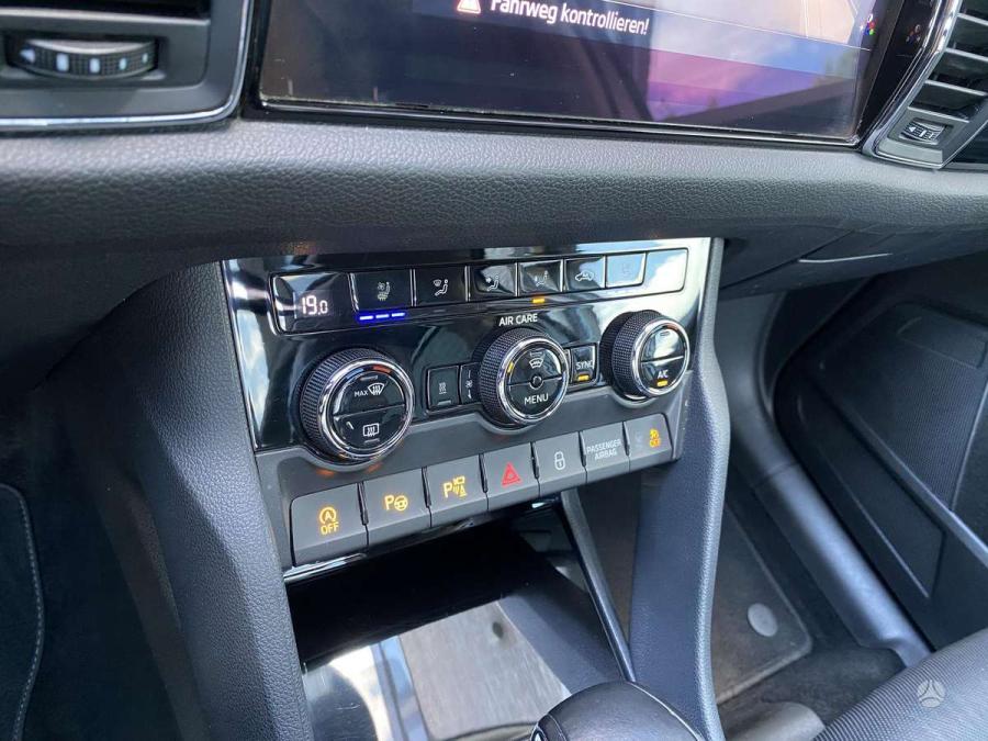 Grey Skoda Kodiaq 2017 in Marijampole, with an engine capacity of 1.97 L and mileage of 278 thousand km for 17999 €, photo 46 on AUTOMOTO.COM.LV