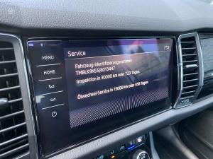 Grey Skoda Kodiaq 2017 in Marijampole, with an engine capacity of 1.97 L and mileage of 278 thousand km for 17999 €, photo 58 on AUTOMOTO.COM.LV