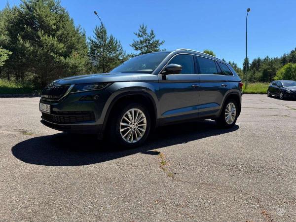 Grey Skoda Kodiaq 2017 in Klaipeda, with an engine capacity of 1.97 L and mileage of 170 thousand km for 17200 €, photo 7 on AUTOMOTO.COM.LV