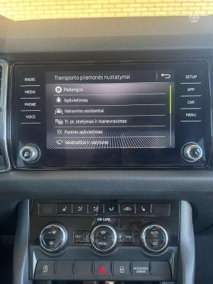 Pelēks Skoda Kodiaq 2017 Klaipėda, ar dzinēja tilpumu 1.97 L un nobraukumu 170 tūkst. km par 17200 €, foto 17 vietnē AUTOMOTO.COM.LV