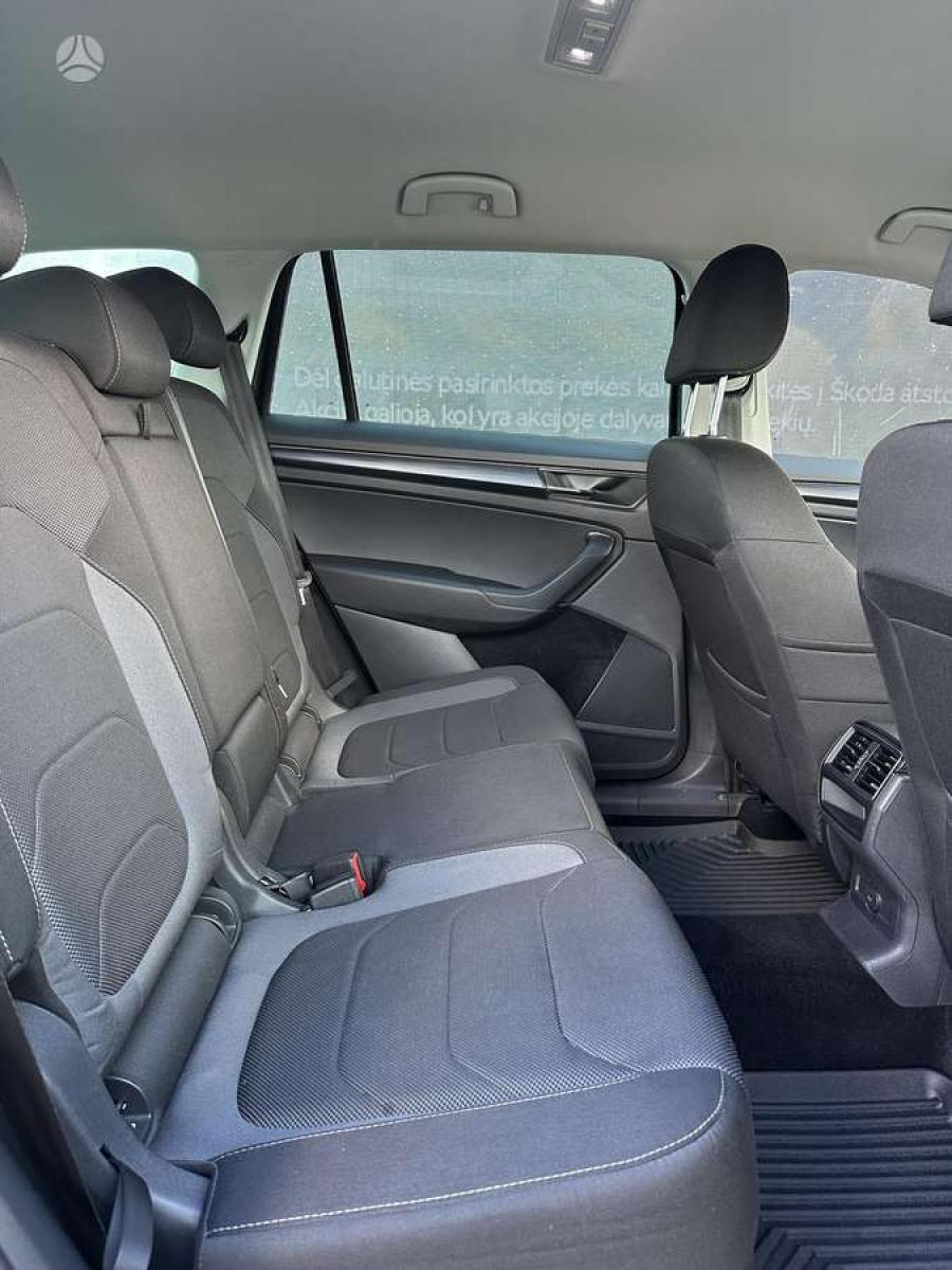 Grey Skoda Kodiaq 2017 in Klaipeda, with an engine capacity of 1.97 L and mileage of 120 thousand km for 18800 €, photo 11 on AUTOMOTO.COM.LV