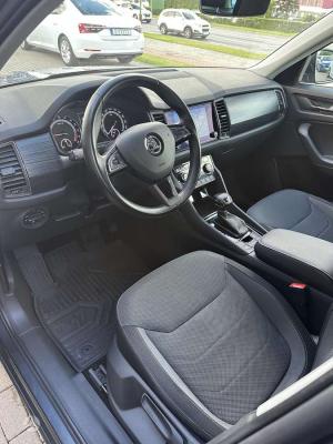 Grey Skoda Kodiaq 2017 in Klaipeda, with an engine capacity of 1.97 L and mileage of 120 thousand km for 18800 €, photo 14 on AUTOMOTO.COM.LV