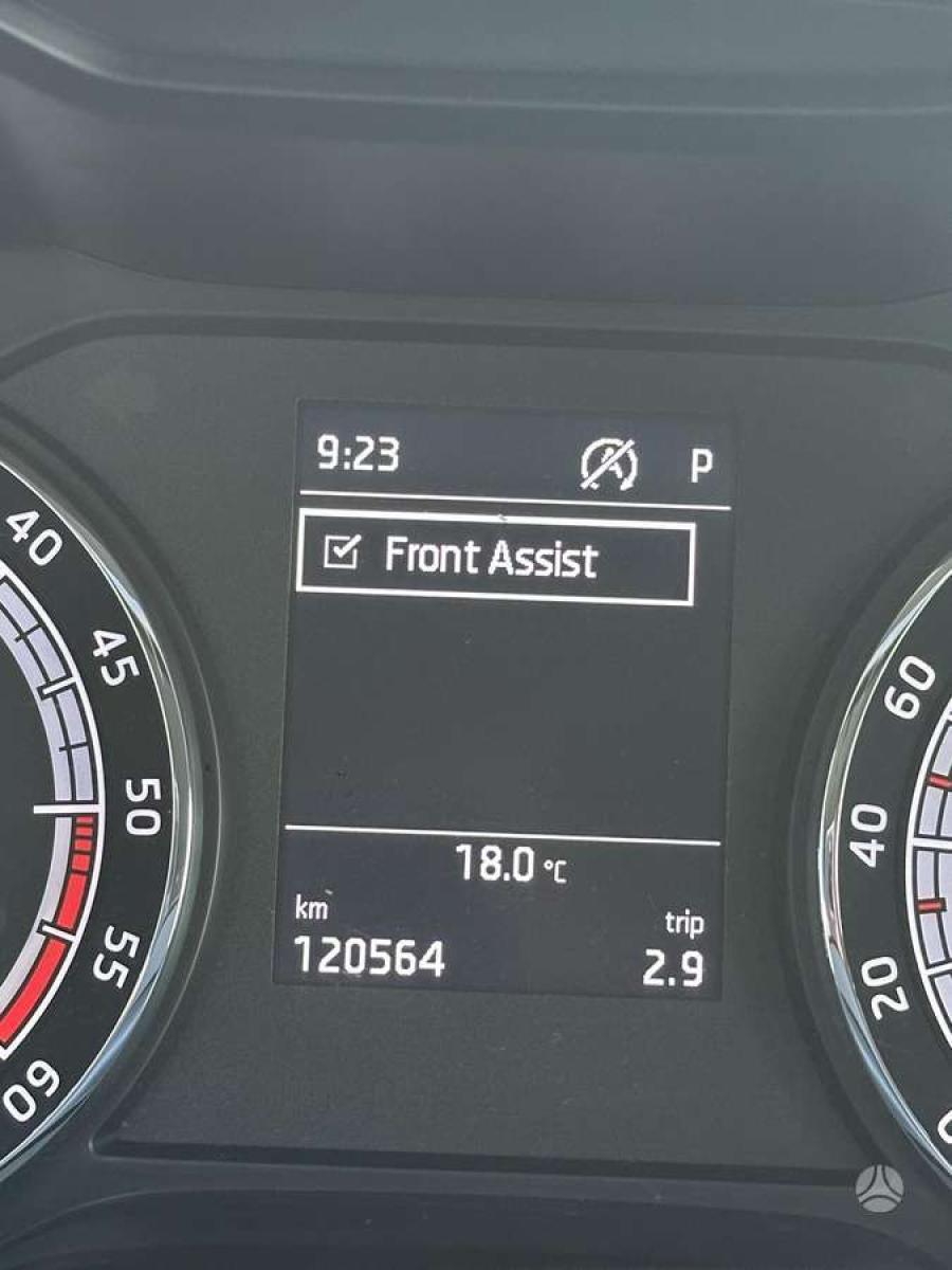 Grey Skoda Kodiaq 2017 in Klaipeda, with an engine capacity of 1.97 L and mileage of 120 thousand km for 18800 €, photo 20 on AUTOMOTO.COM.LV