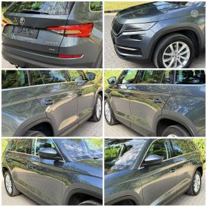 Grey Skoda Kodiaq 2017 in Prienai, with an engine capacity of 1.97 L and mileage of 280 thousand km for 14900 €, photo 20 on AUTOMOTO.COM.LV