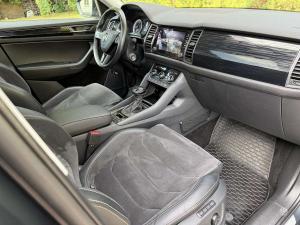 Grey Skoda Kodiaq 2017 in Prienai, with an engine capacity of 1.97 L and mileage of 280 thousand km for 14900 €, photo 32 on AUTOMOTO.COM.LV