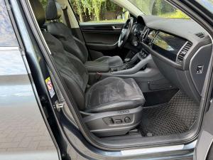Grey Skoda Kodiaq 2017 in Prienai, with an engine capacity of 1.97 L and mileage of 280 thousand km for 14900 €, photo 33 on AUTOMOTO.COM.LV