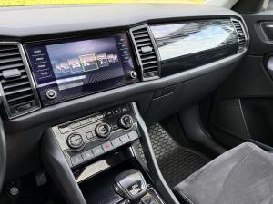 Grey Skoda Kodiaq 2017 in Prienai, with an engine capacity of 1.97 L and mileage of 280 thousand km for 14900 €, photo 35 on AUTOMOTO.COM.LV