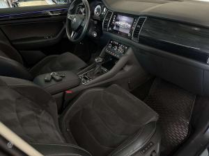 Grey Skoda Kodiaq 2017 in Prienai, with an engine capacity of 1.97 L and mileage of 280 thousand km for 14900 €, photo 47 on AUTOMOTO.COM.LV