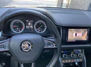 Grey Skoda Kodiaq 2017 in Marijampole, with an engine capacity of 1.97 L and mileage of 278 thousand km for 17950 €, photo 30 on AUTOMOTO.COM.LV